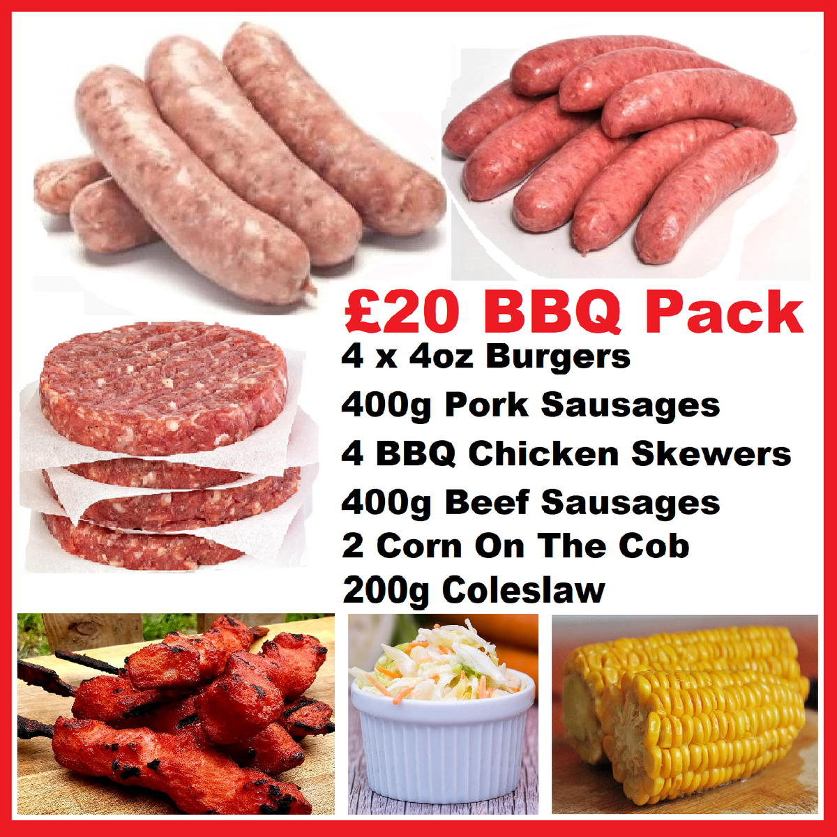 🔥 BBQ PACK FOR JUST £20! 🔥 – Armstrong Country Foods