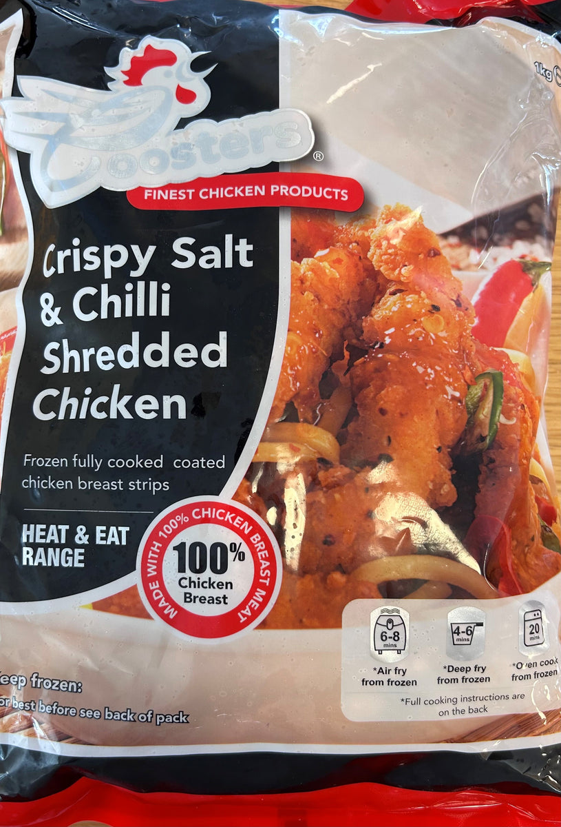 Frozen Crispy Salt & Chilli Shredded Chicken - 1kg – Armstrong Country ...